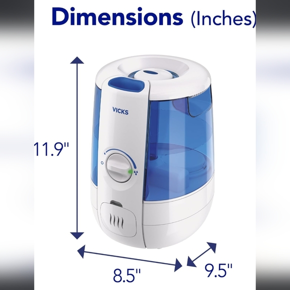 Vicks | Other | Vicks Filterfree Coolrelief Cool Mist Ultrasonic ...